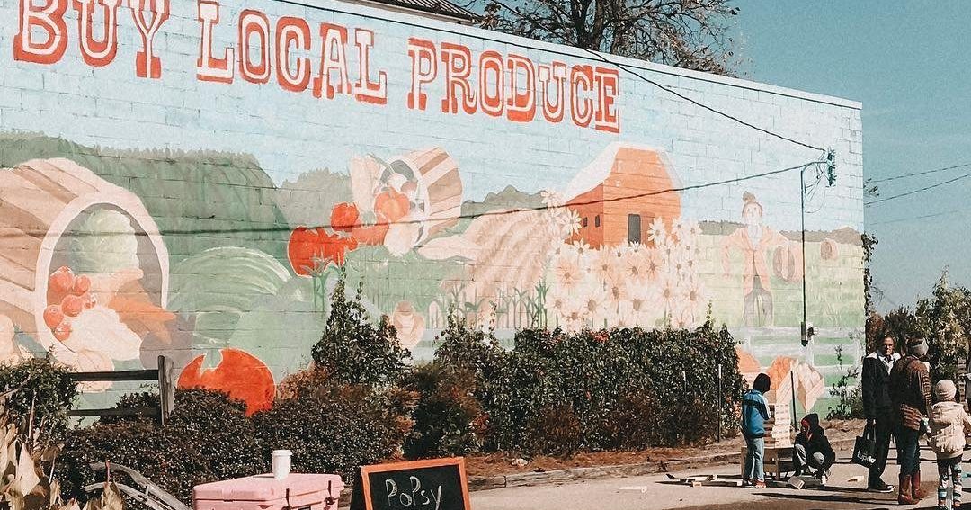 Buy Local Produce Mural | Visit Tupelo