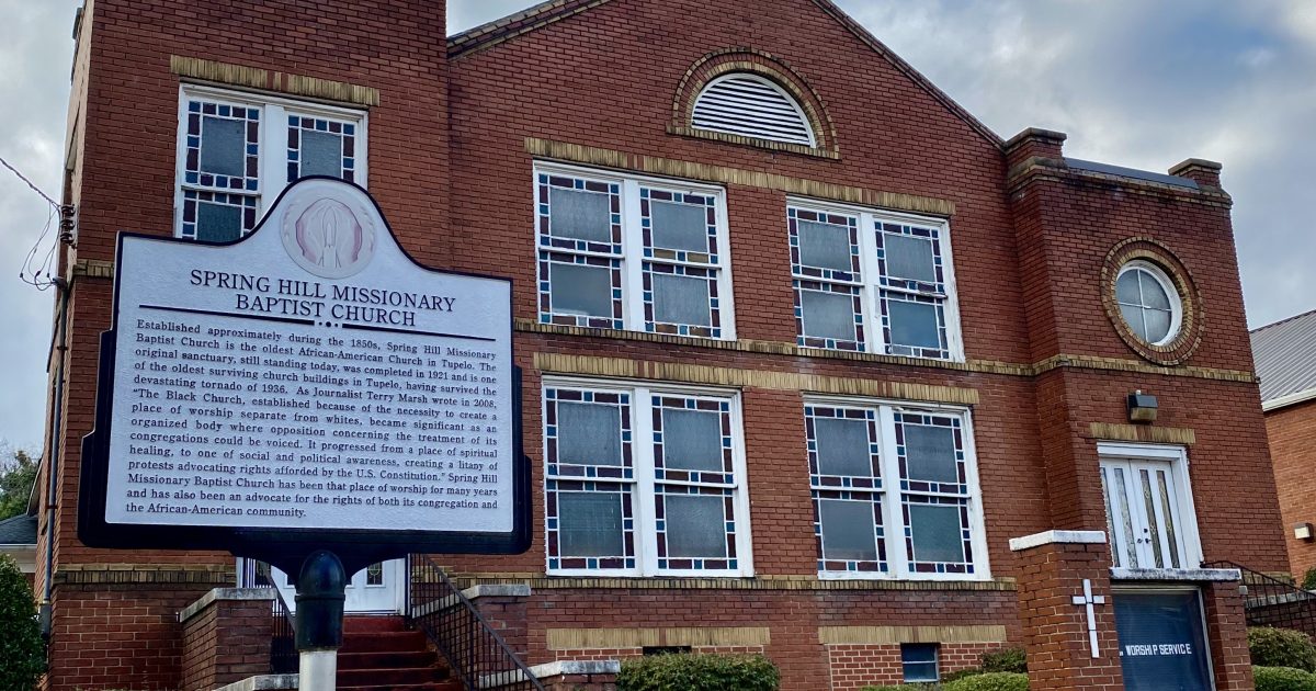 Spring Hill Missionary Baptist Church - Civil Rights Heritage Trail ...